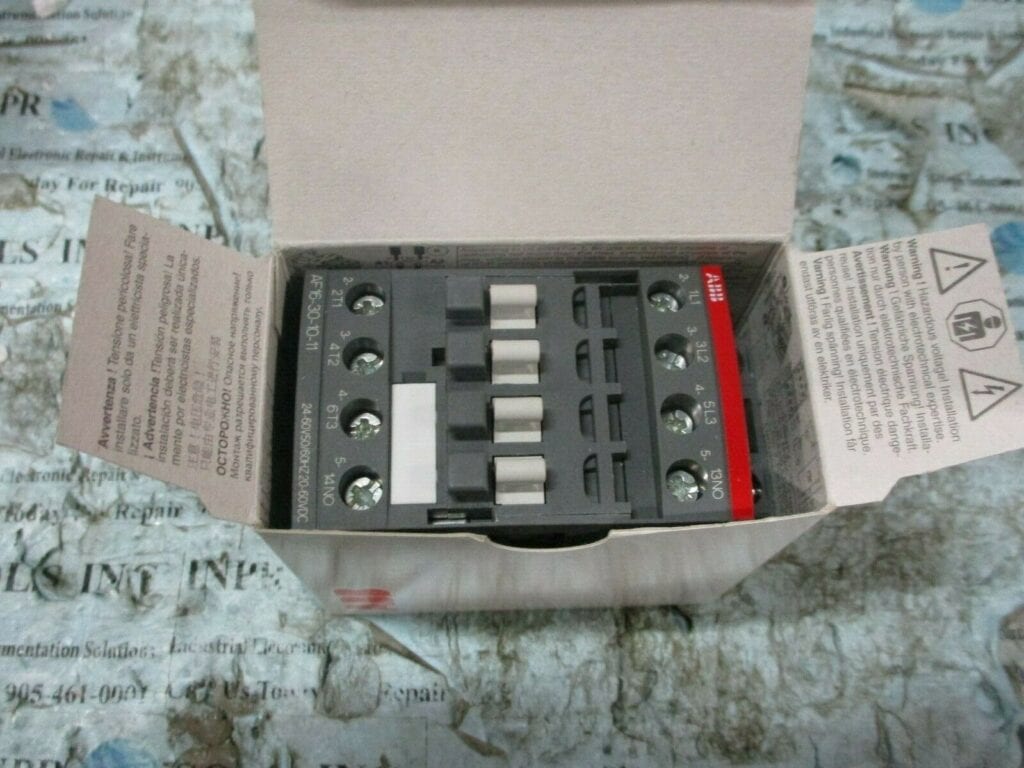 ABB AF16-30-10-11 Contactor Module ABB AF16 690VAC 4kW 600VAC 30A ...