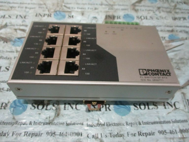 Phoenix Contact SF8TX FL Ethernet Switch 2832771 FL SF 8TX 24VDC 240mA ...