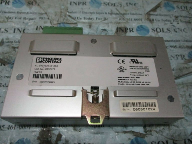 Phoenix Contact SF8TX FL Ethernet Switch 2832771 FL SF 8TX 24VDC 240mA ...